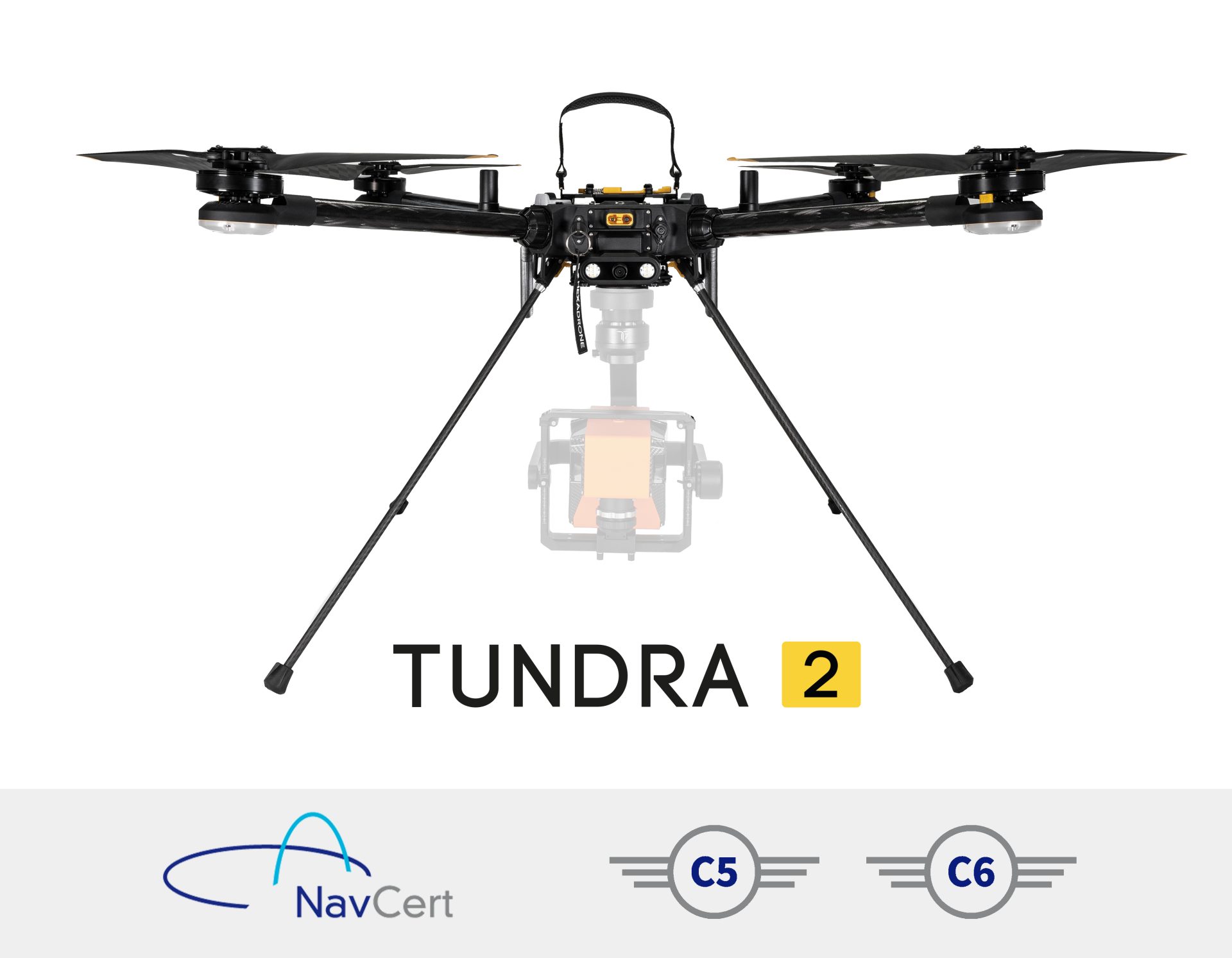 Communiqué de presse: Le TUNDRA 2 valide sa conformité aux classes C5 et C6 - Hexadrone
